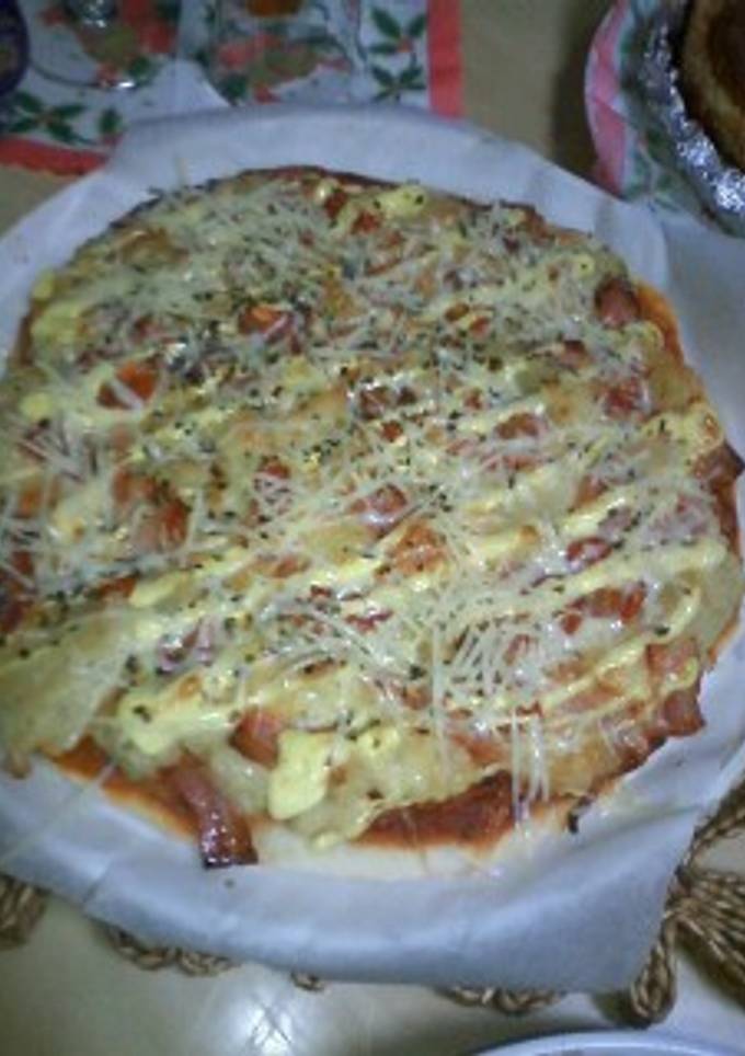 手作りピザ by しみチョコママ 【クックパッド】 簡単おいしいみんなのレシピが392万品