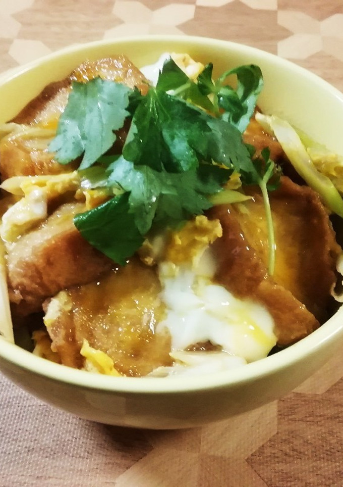 思い出の味 宮城(登米地区)の油麩丼 by ゆこPIN 【クックパッド】 簡単おいしいみんなのレシピが392万品