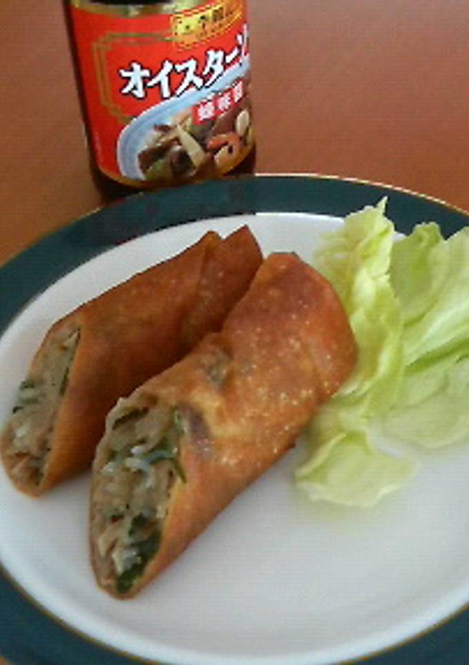 ニラたっぷり春巻き by すみぃー 【クックパッド】 簡単おいしいみんなのレシピが392万品