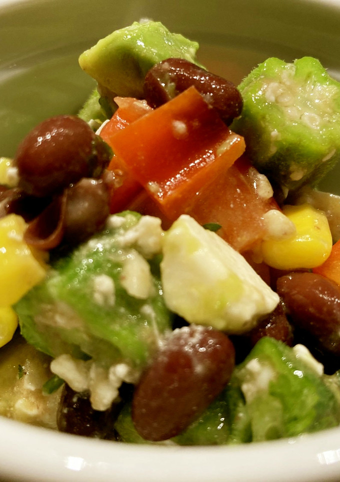 Okra Beans Salad by lemmuh 【クックパッド】 簡単おいしいみんなのレシピが392万品