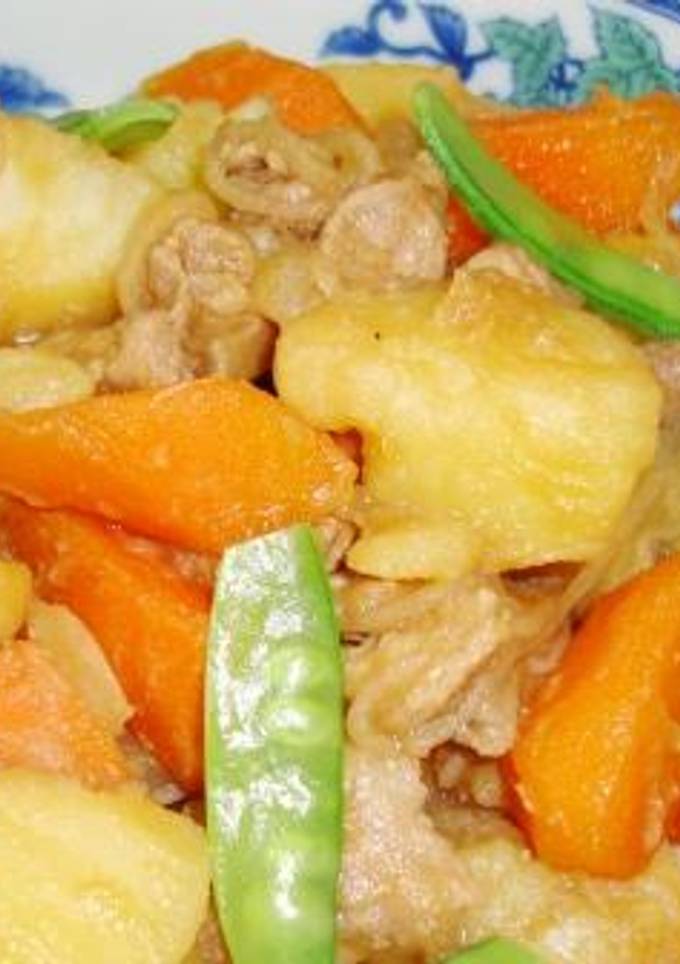 【簡単・肉じゃが】 砂糖と醤油だけ by mataba 【クックパッド】 簡単おいしいみんなのレシピが392万品