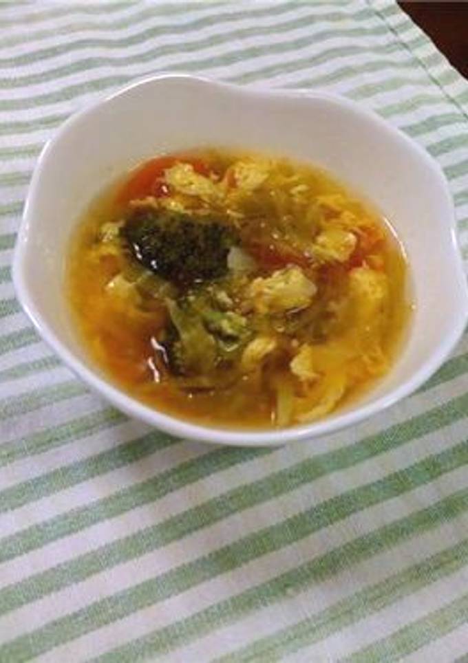 トマトのコンソメスープ by runaboo 【クックパッド】 簡単おいしいみんなのレシピが392万品