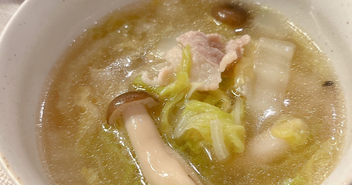 基本からアレンジまで！思わずつくりたくなる「えのき 豚バラ肉 スープ」のレシピ集 | クックパッド